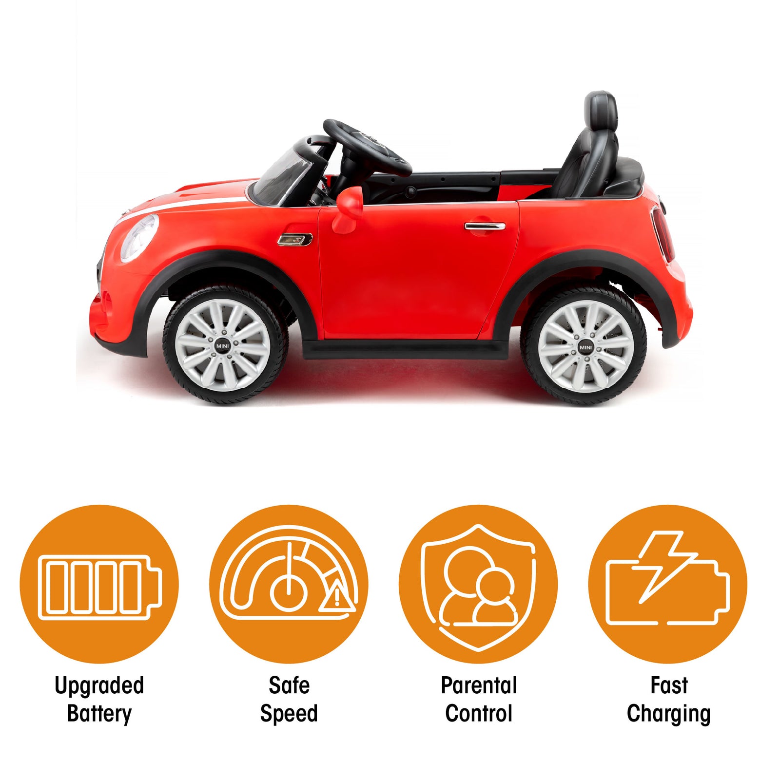 Kids Mini Cooper Ride-On Car | Electric Ride-On | Xootz