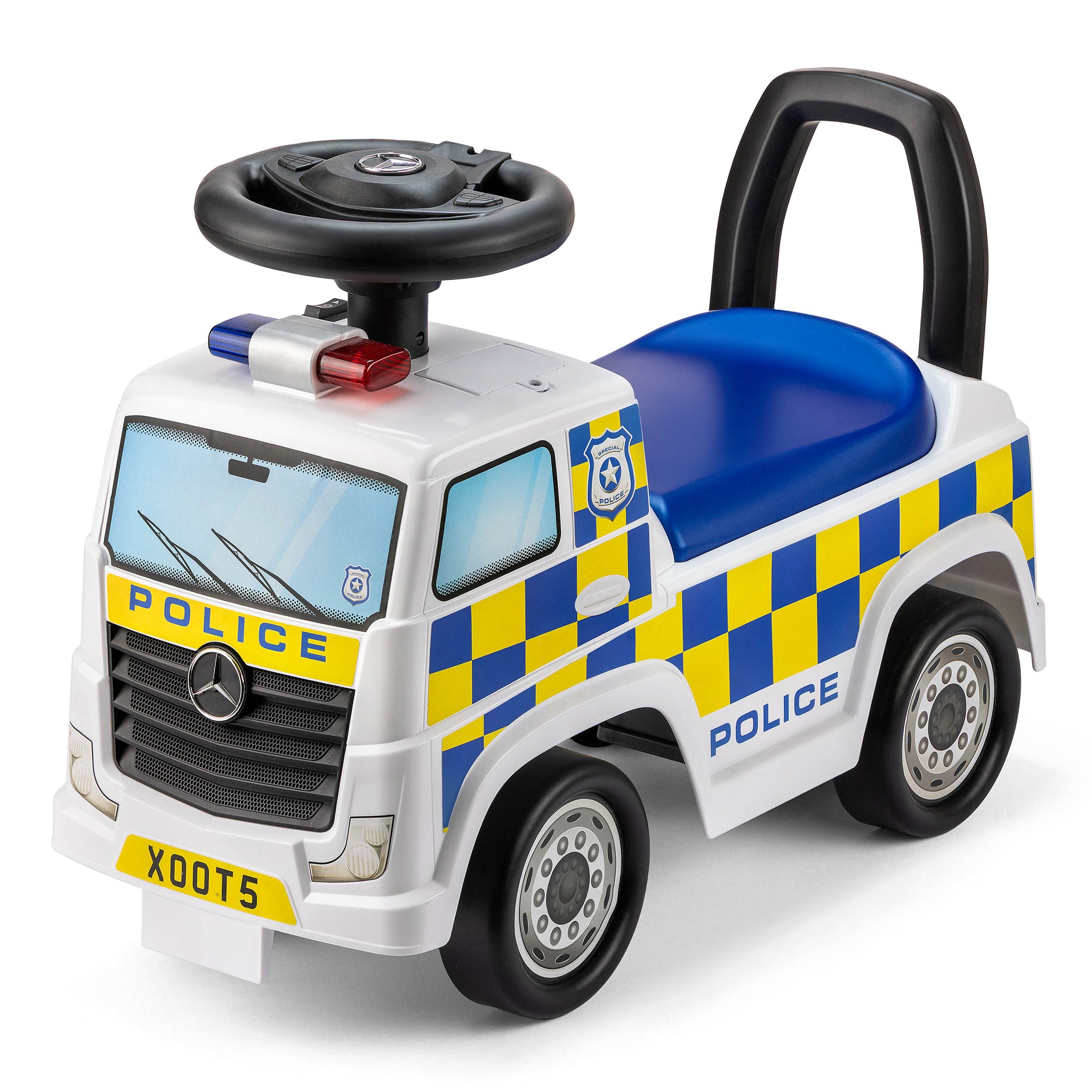 Mercedes-Benz Police Car | Foot to Floor Ride On | Xootz