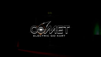 Kids Comet Electric Go Kart | Black | Xootz
