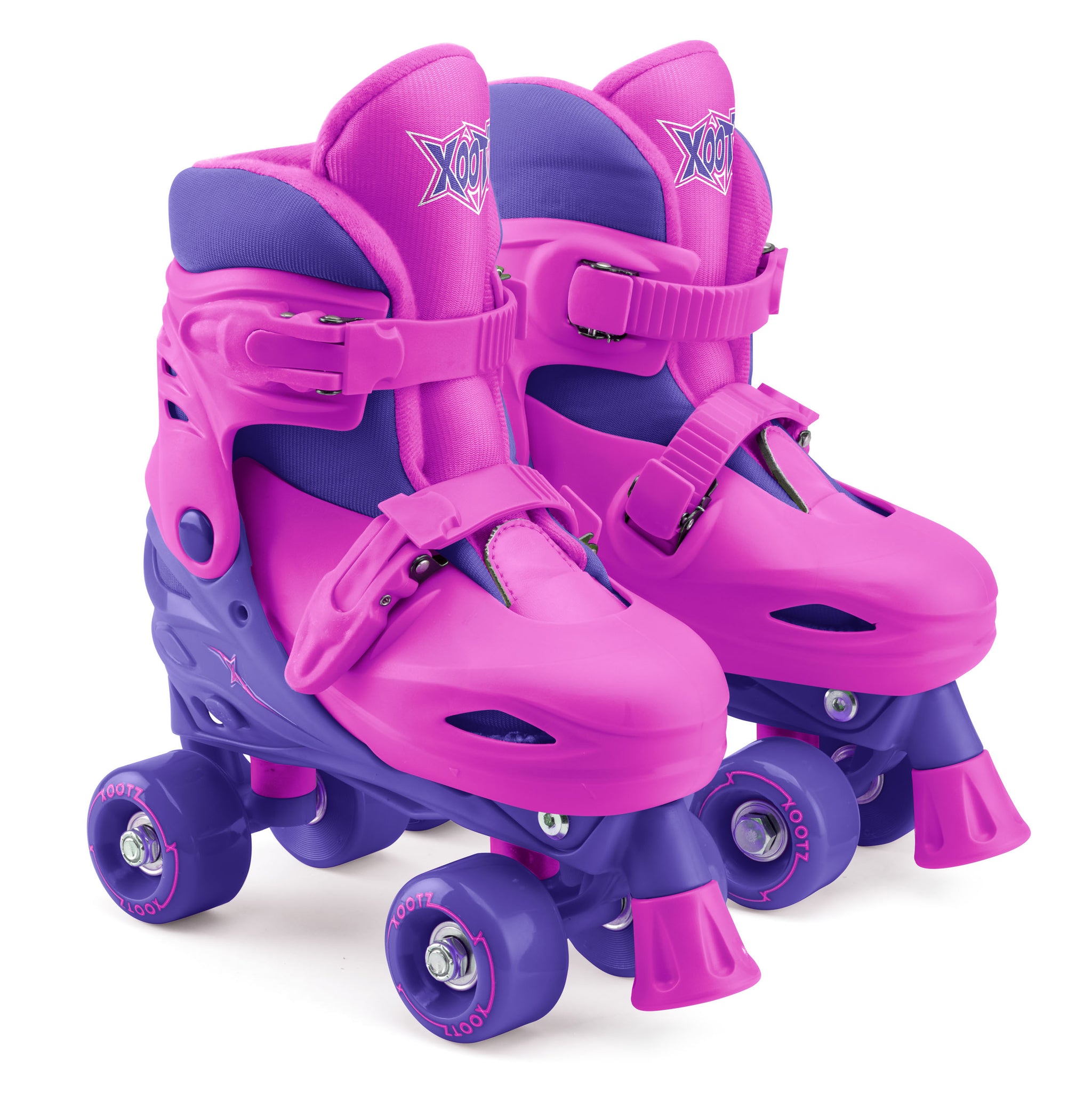 Adjustable Quad Skates - Purple | Xootz