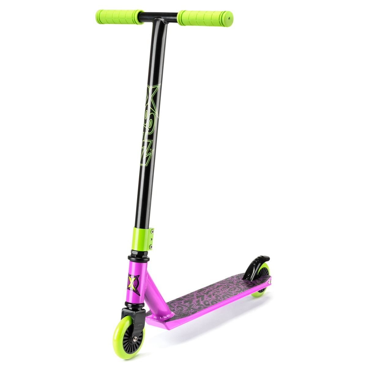Xootz | Kids 360 Degree Stunt Scooter | Toxic Purple | Xootz