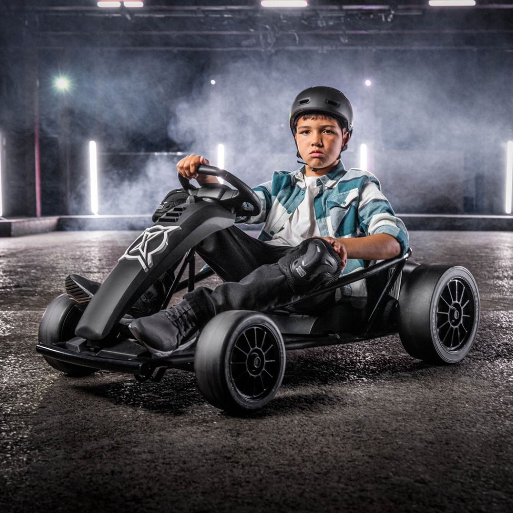 Kids Comet Electric Go Kart | Black | Xootz
